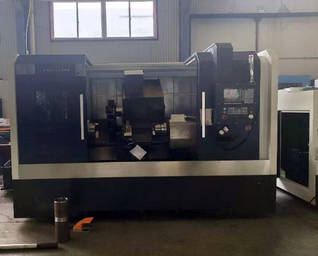Multi- function double-spindle slant bed CNC lathe