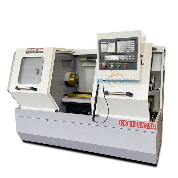 380V GSK Controller CNC Lathe CK6140 for Metal Turning