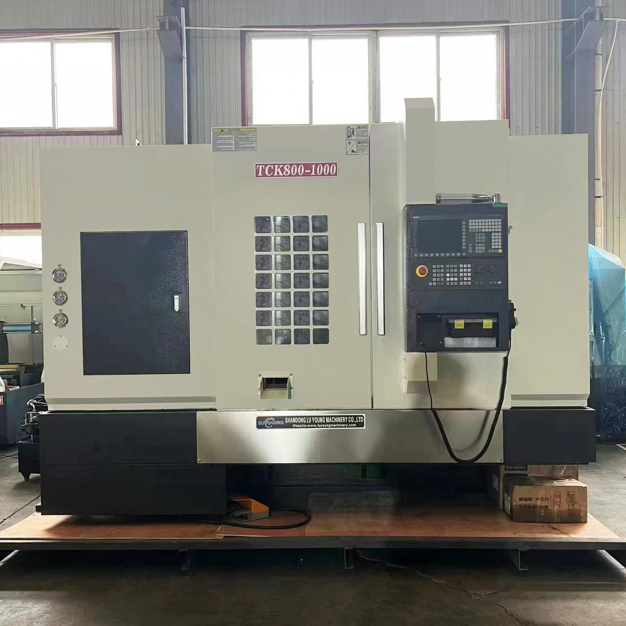 TCK800 Slant Bed Lathe – 1500mm CNC Turning & Milling Machine
