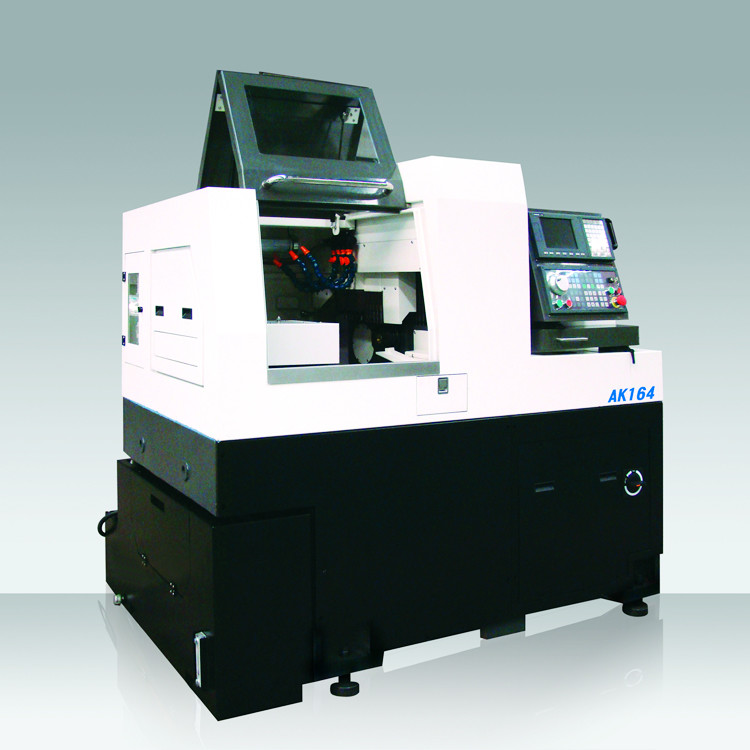 AK164 Swiss Type CNC Lathe with Fanuc Controller 4 Axis
