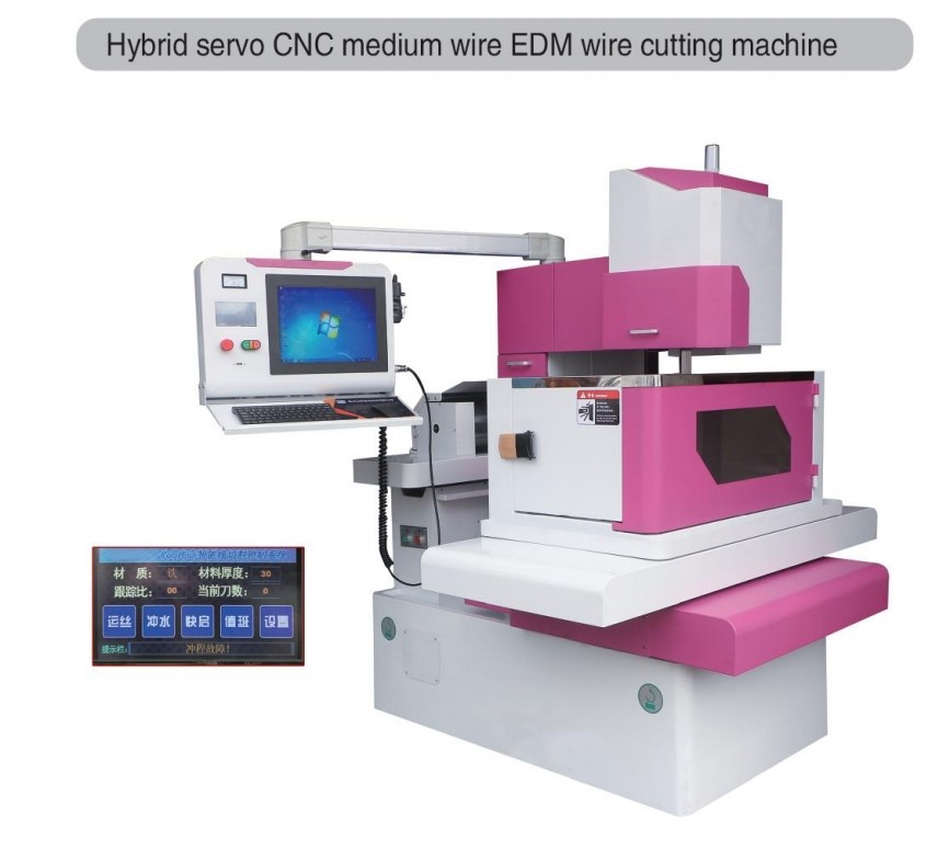 Precision EDM Cutting Machine Fully Supported Workbench Environmental ...